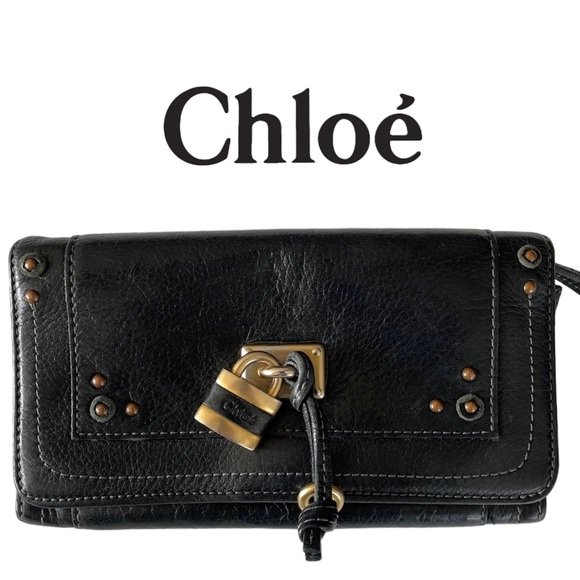 Chloe | Bags | Chloe Paddington Wallet With Lock Key | Poshmark